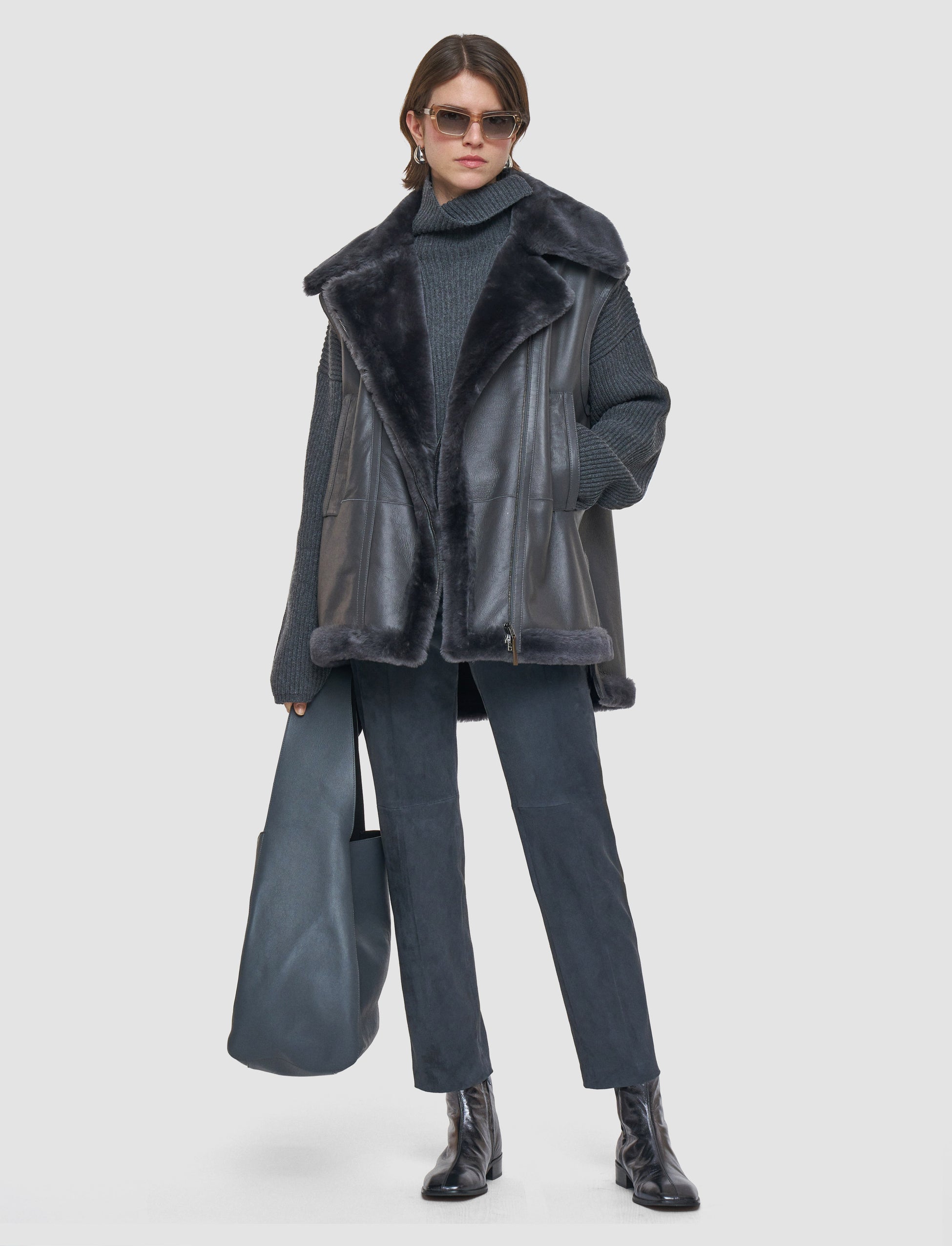 Women's Luxury Shearling Coats & Jackets | JOSEPH GB