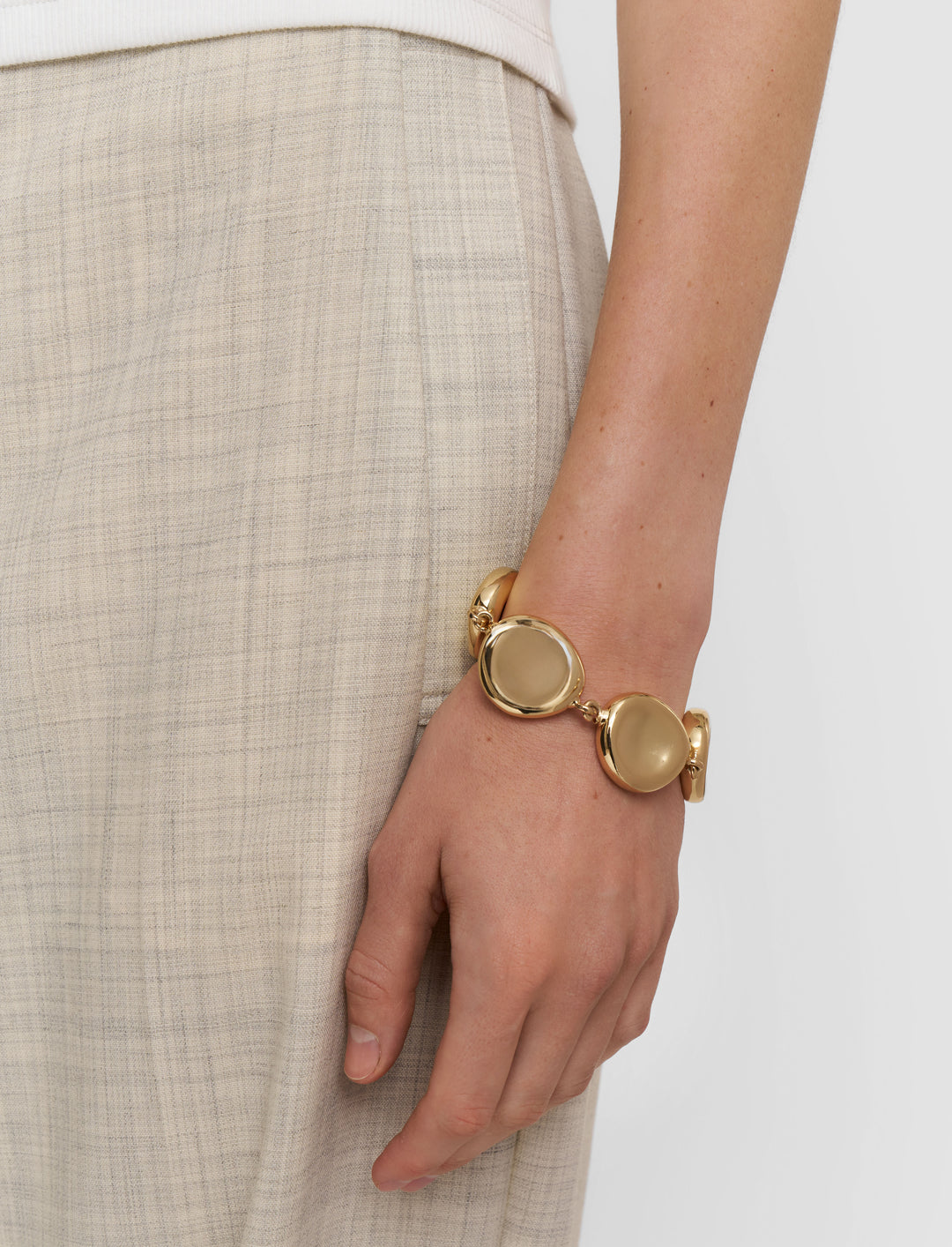 Bean Bracelet in Gold | JOSEPH GB